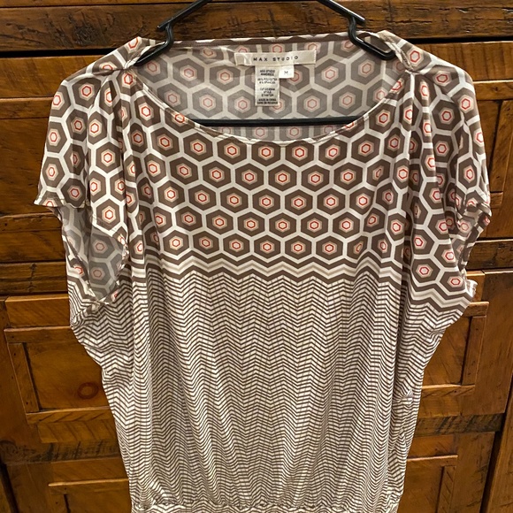 Max Studio | Tops | Max Studio Print Top | Poshmark